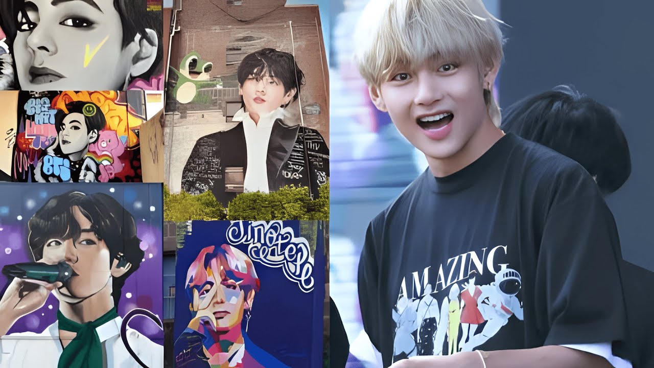 Fans are shocked! How V's iconic image inspires artists around the ...