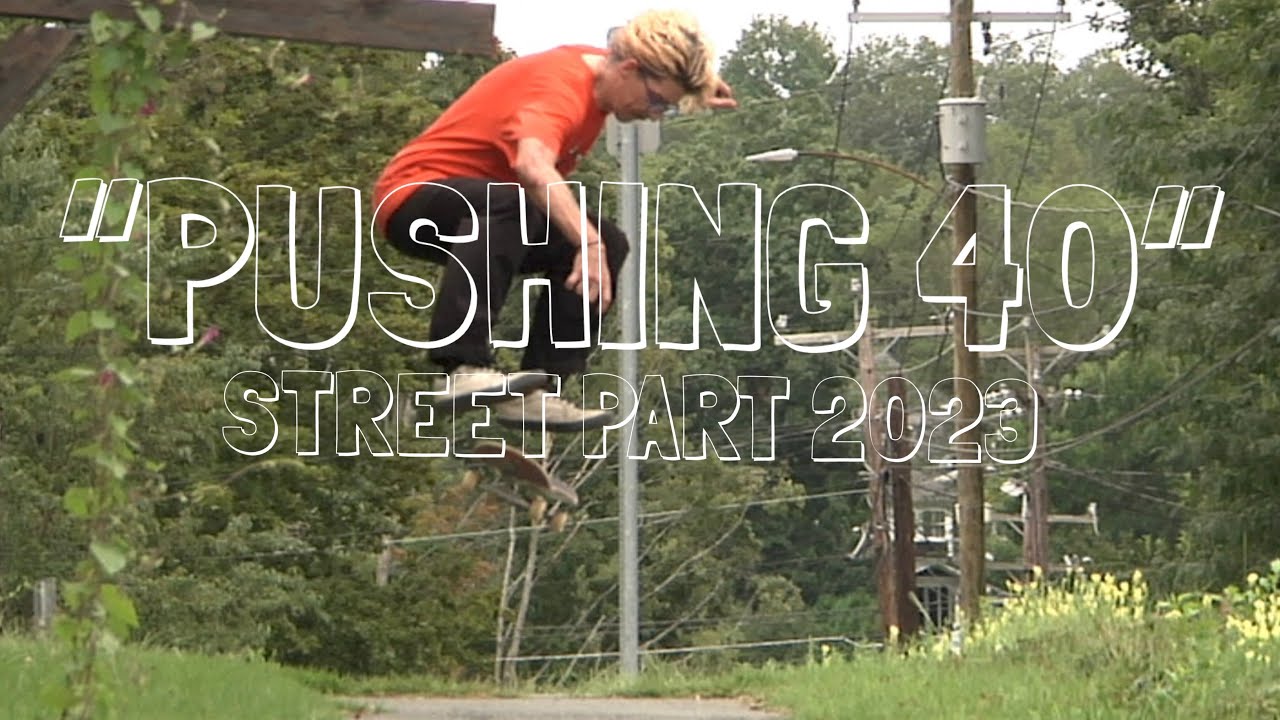 Nate Jackson “Pushing 40” street part 2023 - YouTube