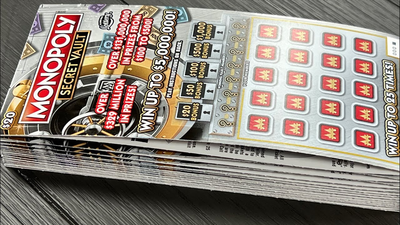 MONOPOLY PACK! FLORIDA LOTTERY! - YouTube