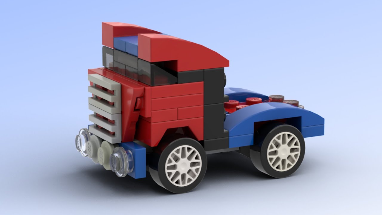 LEGO Mini Truck Easy Tutorial - YouTube