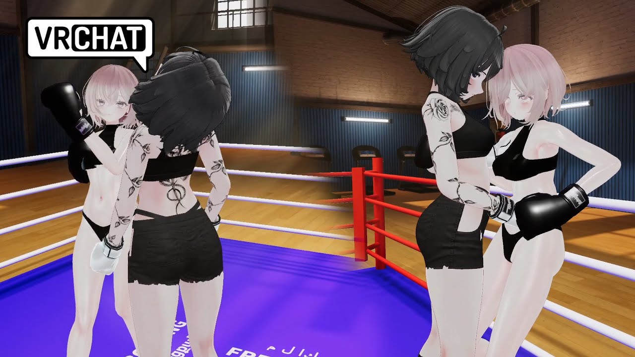 Giving out an awesome beating VRchat POV BOXING - YouTube