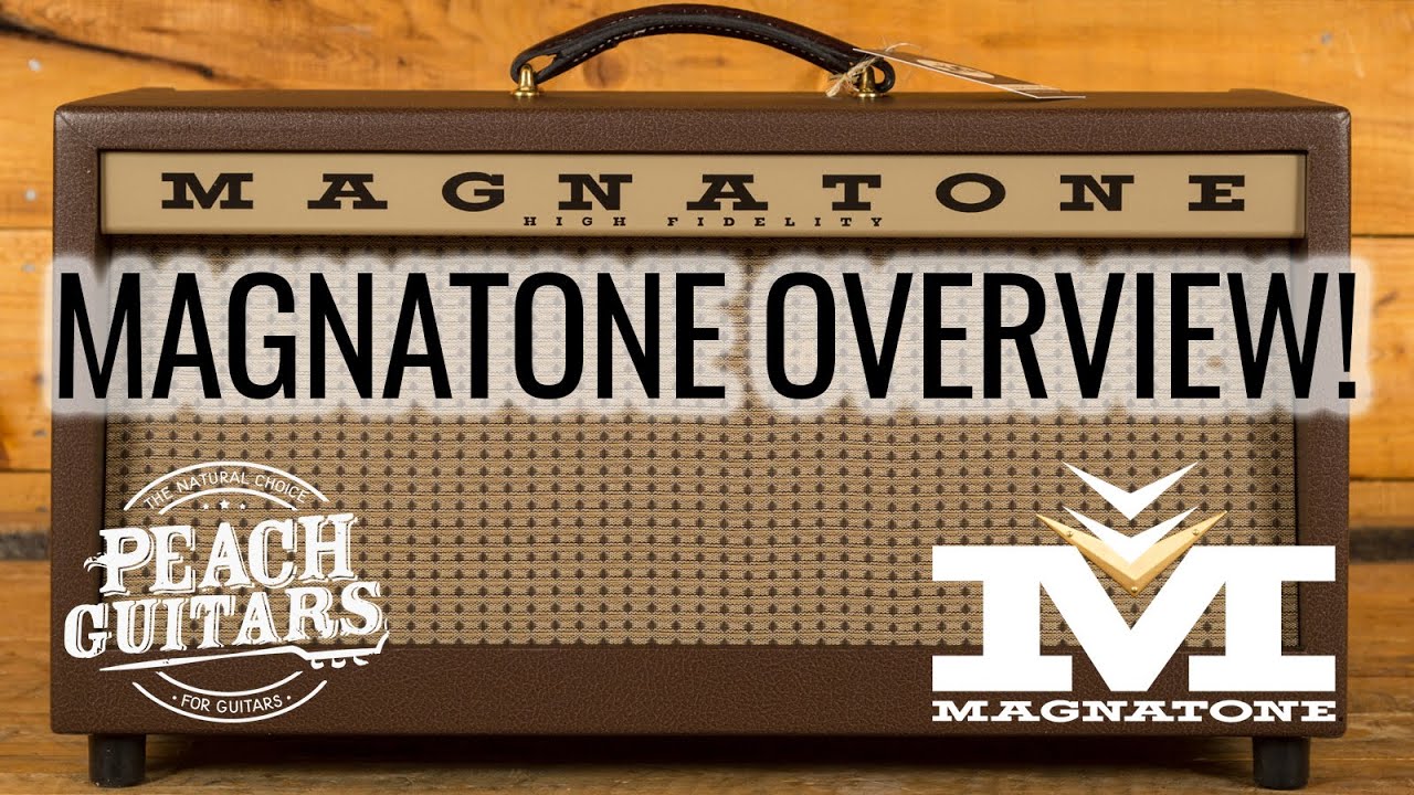 An introduction to Magnatone Amplifiers: Now in stock at Peach Guitars ...