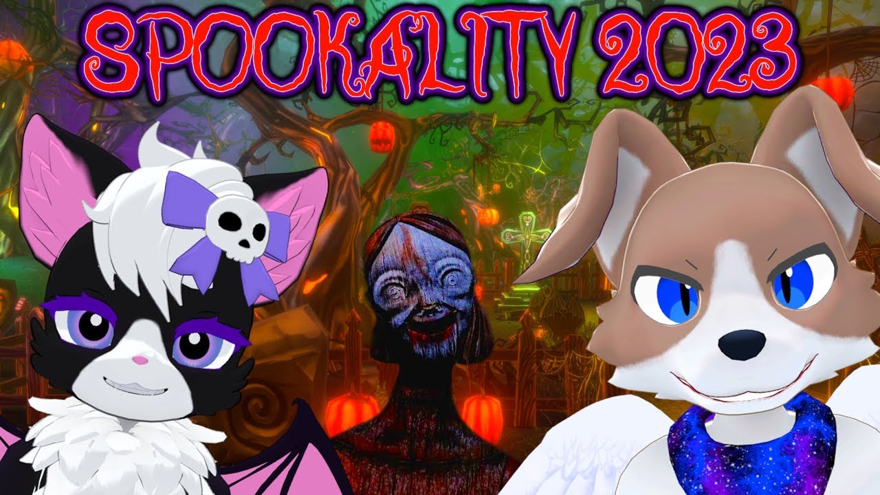 VRChat Spookality 2023! F.E.A.R.S, Tub, and Backspace Horror Maps - YouTube