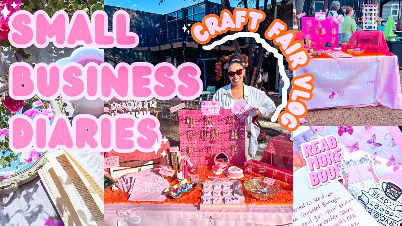My Successful Pop-Up Shop Experience! | A Day in My Life: Unboxing ...