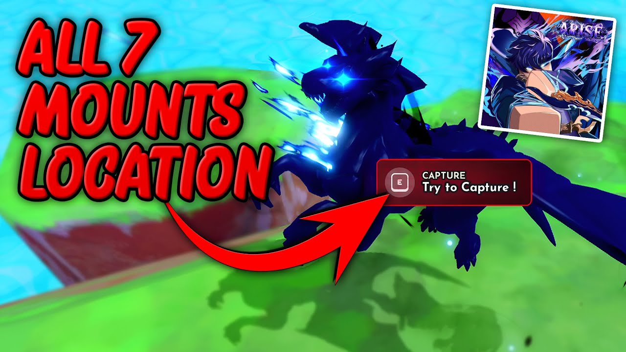 ALL 7 WILD MOUNTS SPAWN LOCATION + MAP! | Arise Crossover - YouTube