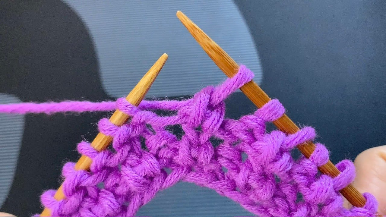 BEGINNER-FRIENDLY KNITTING PATTERN THAT LOOKS AMAZING / KNITTING ...