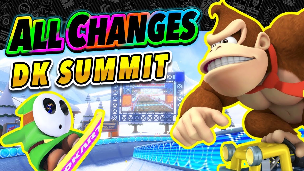Chasm Cut Comeback!! All Changes in DK Summit! | Classics VS Mario Kart ...