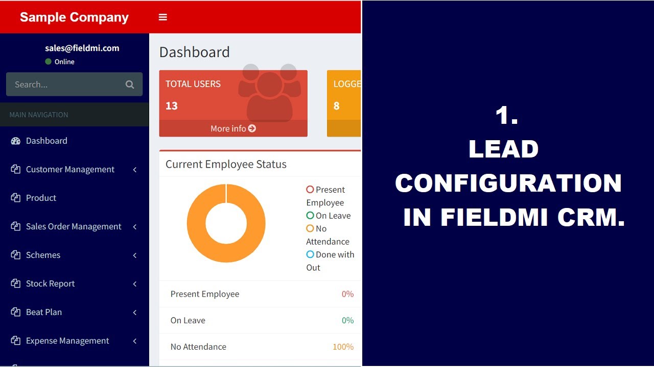 1. Lead Configuration in FieldMI CRM - YouTube