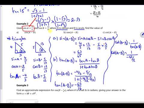 A2 further trig lesson1 vid2 - YouTube