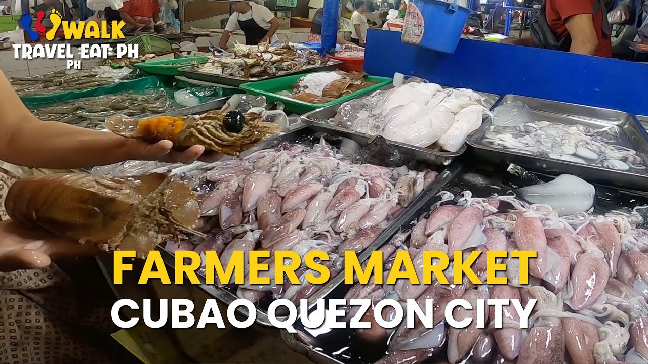 FARMERS MARKET CUBAO - Dampa Farmers - Virtual Palengke Walk Tour 2022 ...
