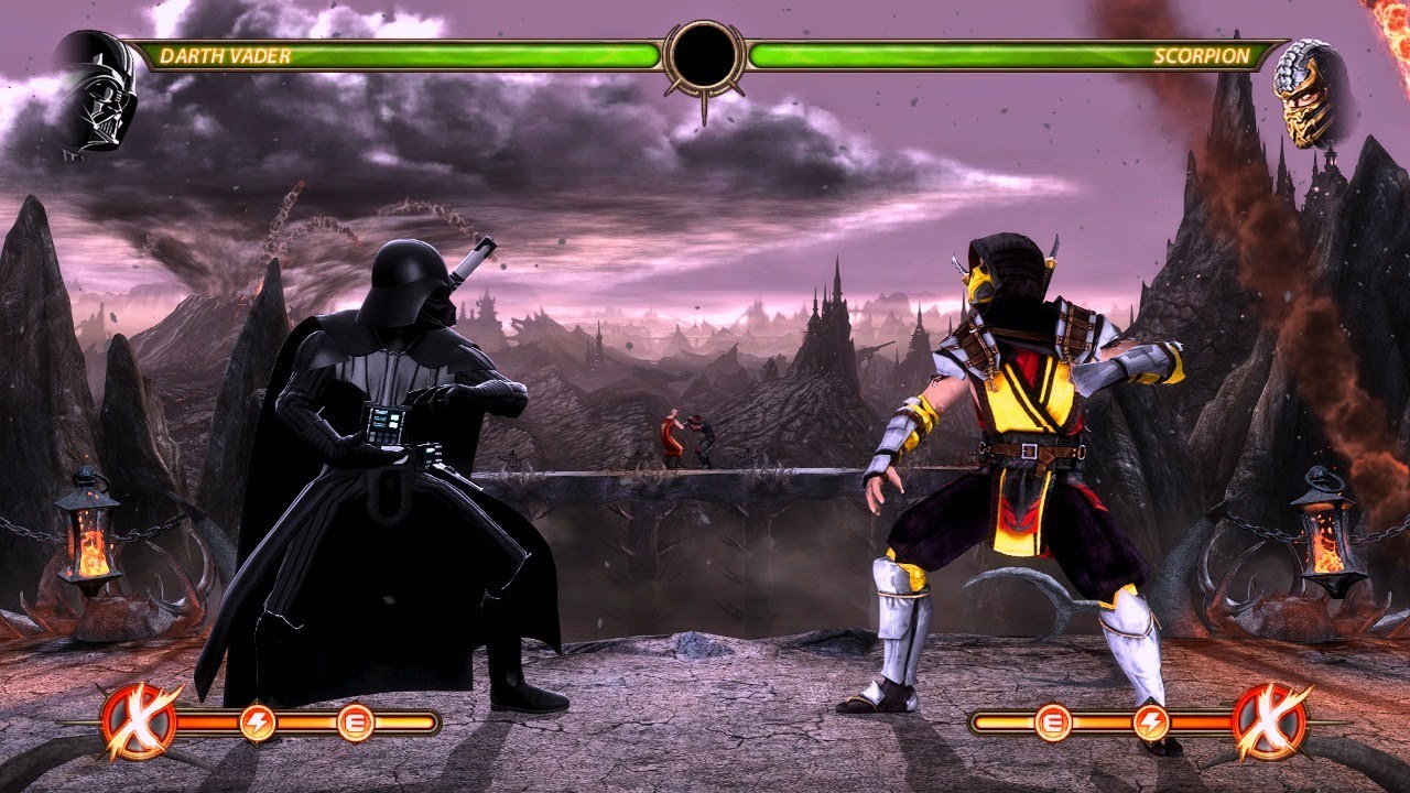 Mortal Kombat 9 - Darth Vader - Expert Ladder Gameplay - YouTube