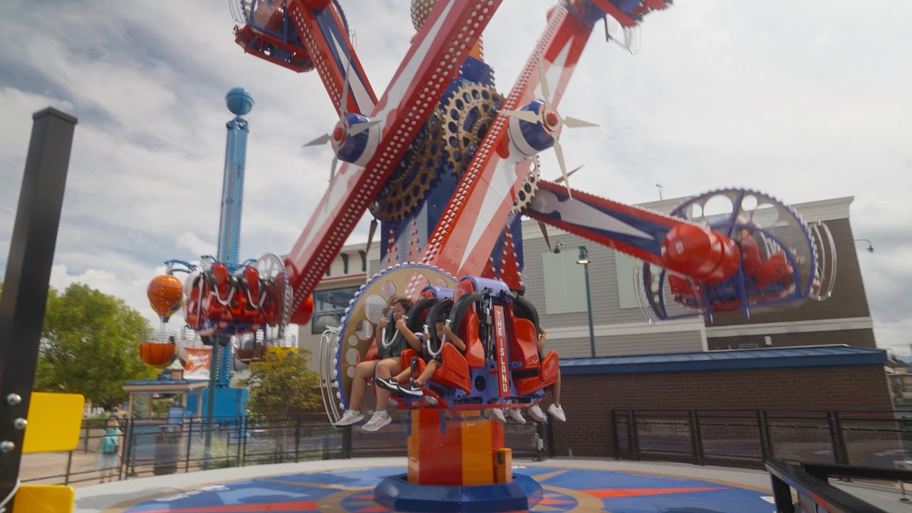Clockwork Coaster Ride at The Island in Pigeon Forge! - YouTube