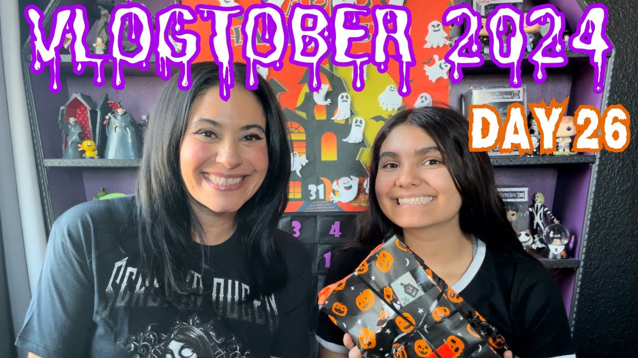 🎃👻 VLOGTOBER 2024 DAY 26 I HALLOWEEN ADVENT CALENDAR COUNTDOWN ...