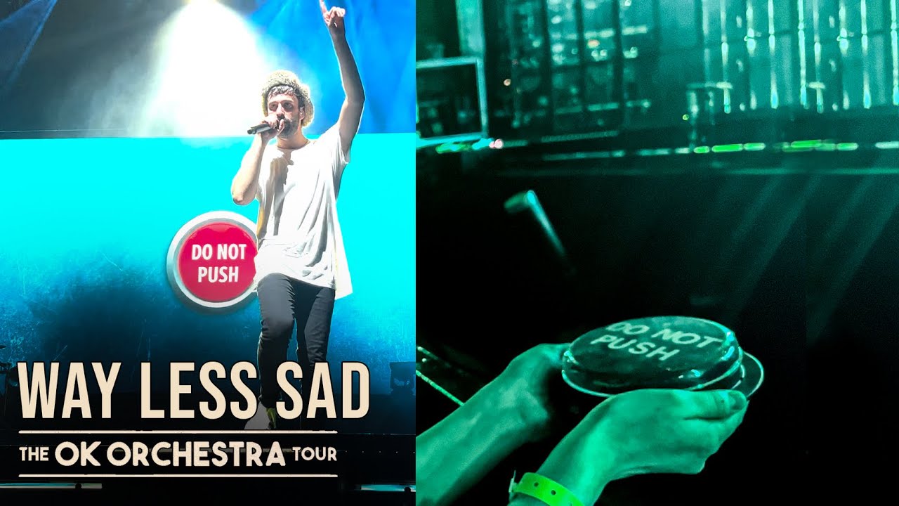 Way Less Sad Finale + Button Push - AJR Live Barricade View (Boston 5 ...