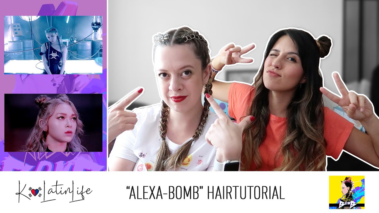 AleXa – "Bomb" Hairstyle tutorial | K-LatinLife - YouTube