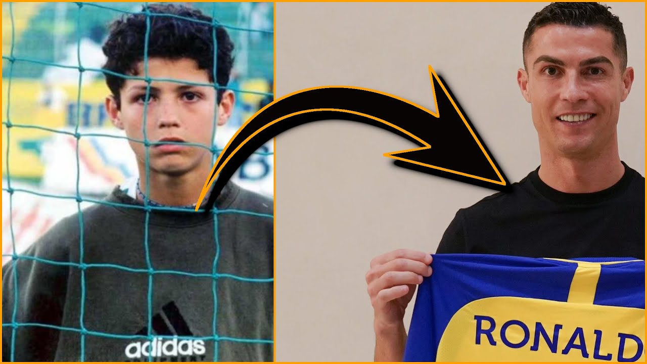 Cristiano Ronaldo Then And Now - The Life of a Football Legend - YouTube