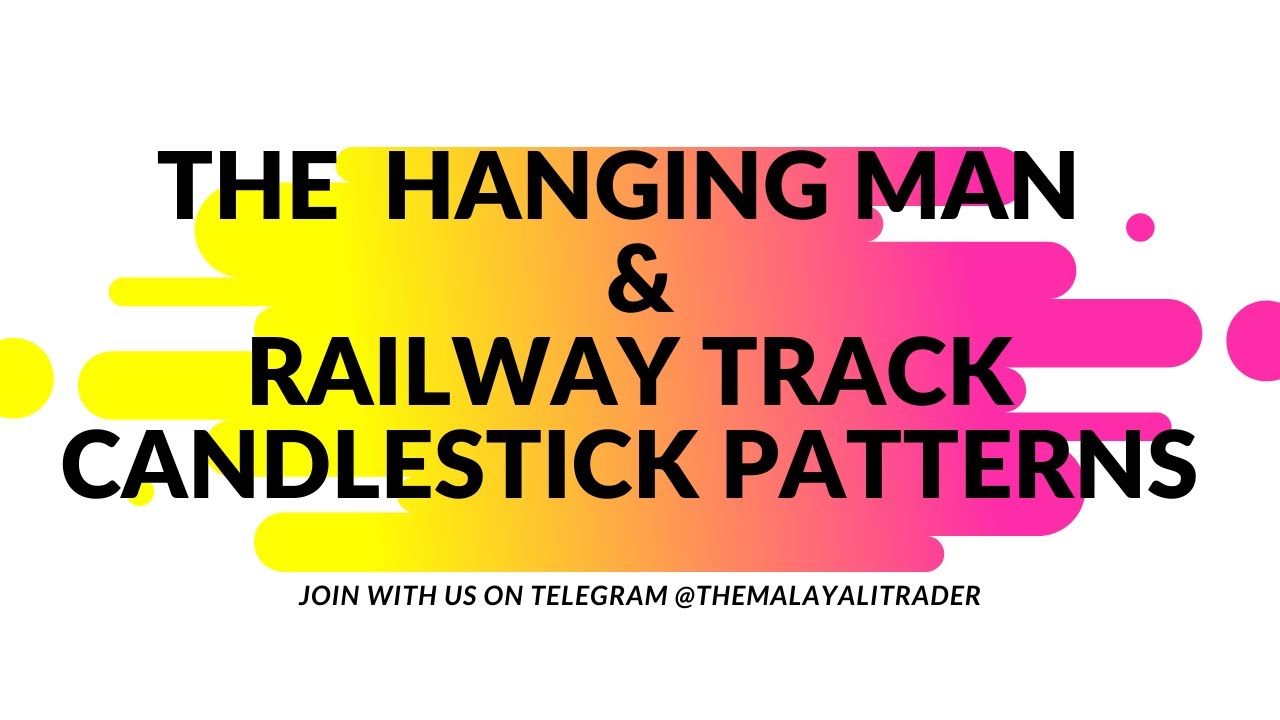 PRICE ACTION TRADING - 24. THE HANGING MAN & RAILWAY TRACK CANDLESTICK ...