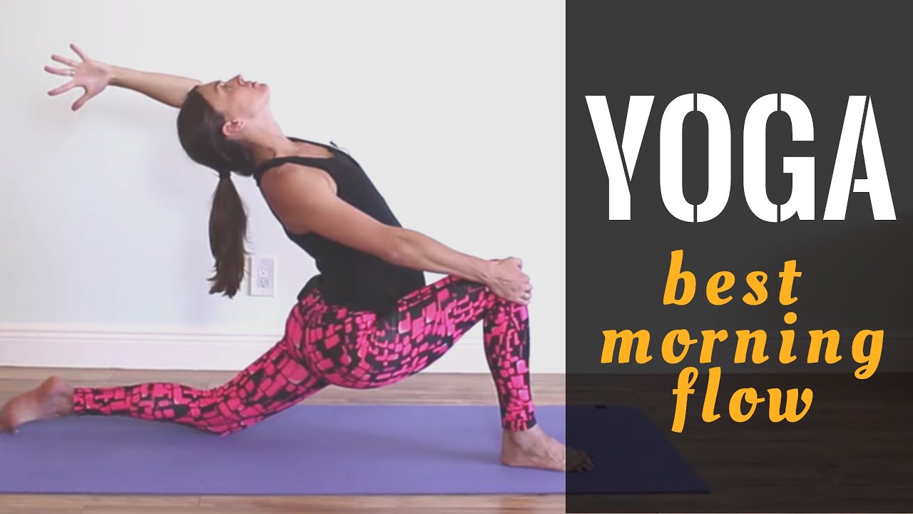 1 Hour Morning Yoga Workout - Flexibility Vinyasa Flow | Gayatri Yoga ...