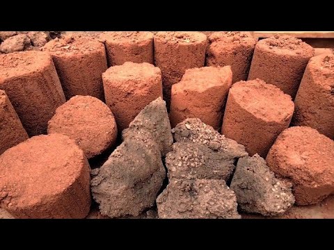 Super soft 🎉 Red sand ️charcoal ashes gritty dry floor crumbling ...