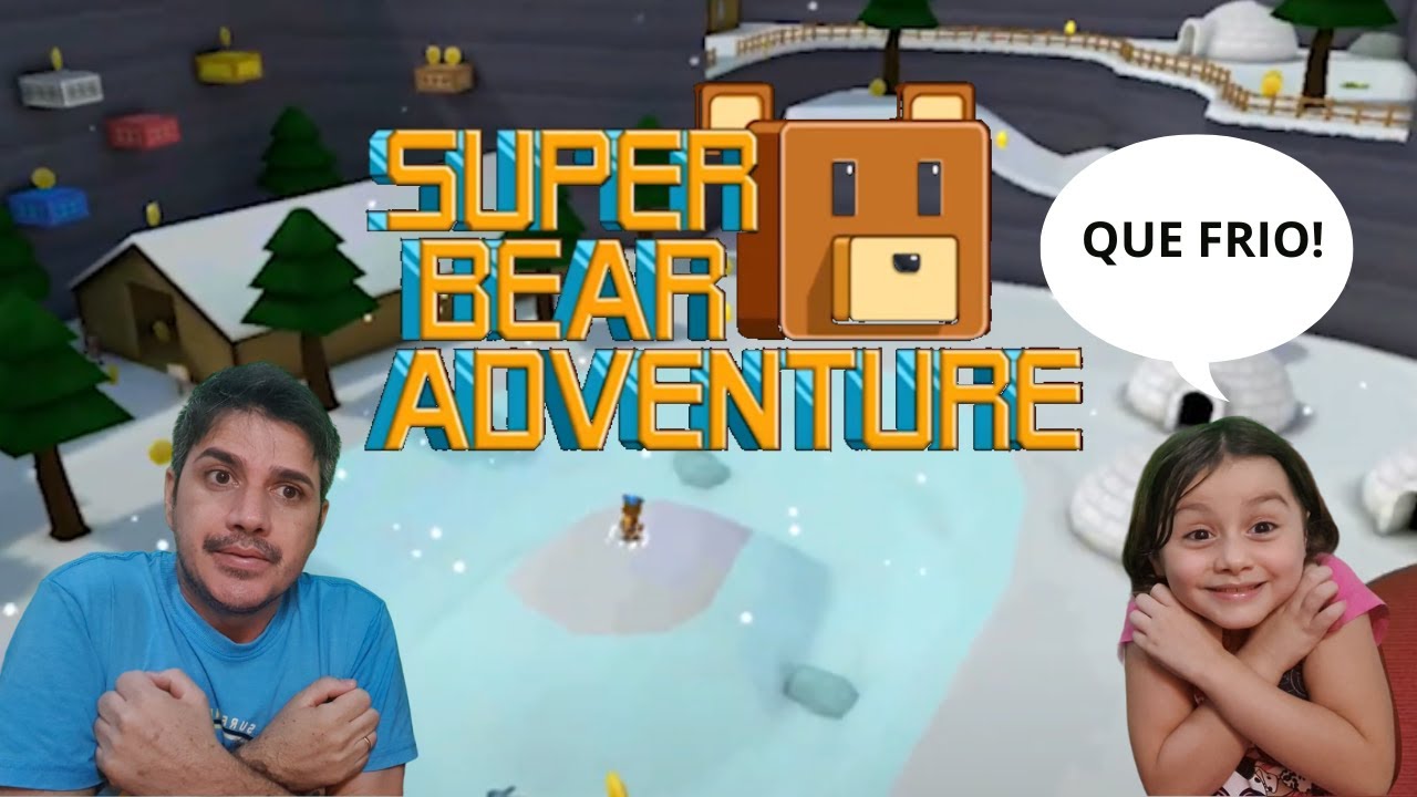 SUPER BEAR ADVENTURE #2 - Vale Nevado jogo do urso - YouTube