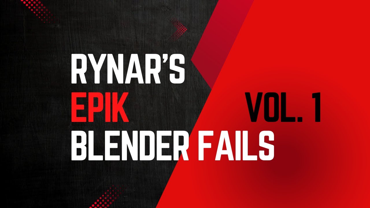 Epik Blender Fails - Vol 1 - YouTube