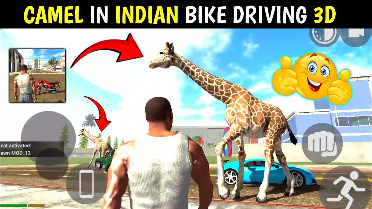 Camel In Indian Bike Driving 3d Cheat Codes | Camel Cheat Codes Ibd3d | Fixar Gaming - YouTube