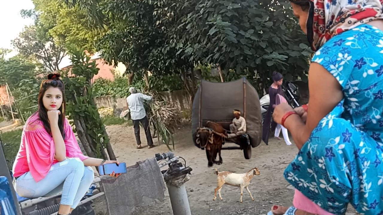 Beautiful nature with rural life videos।indian farmer life। - YouTube