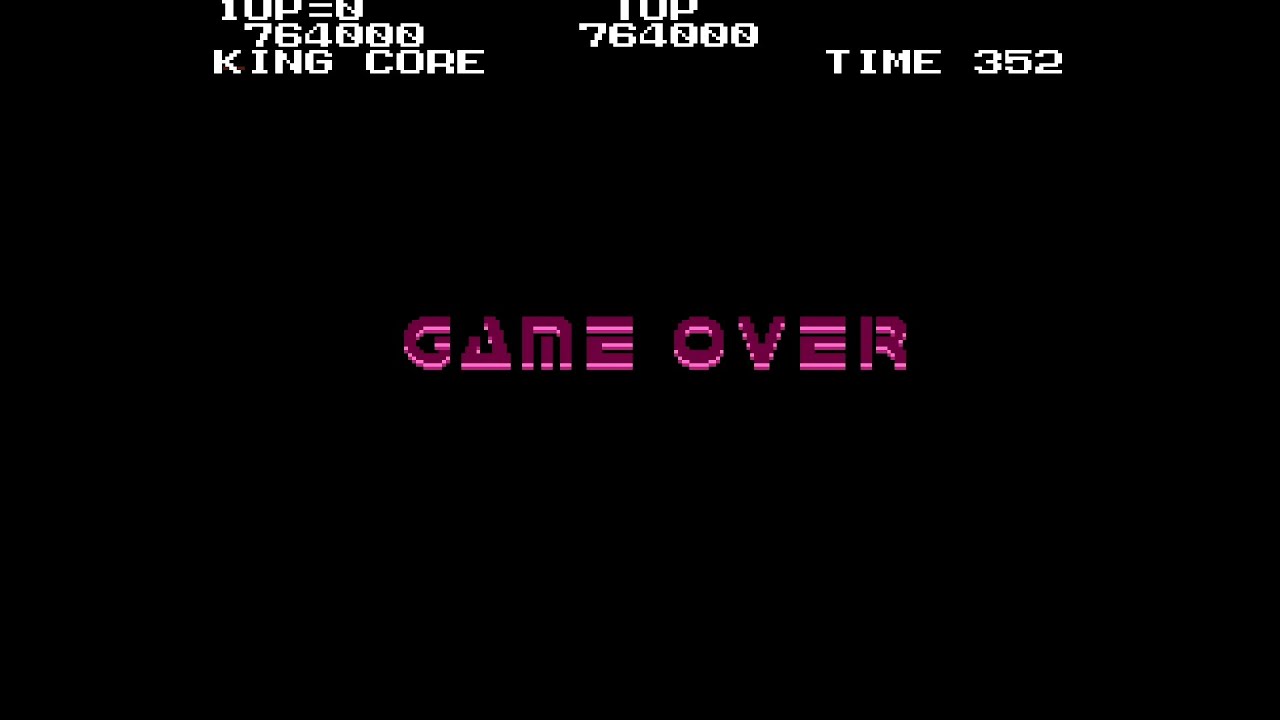 Alien Syndrome - Continue and Game Over Screen - YouTube