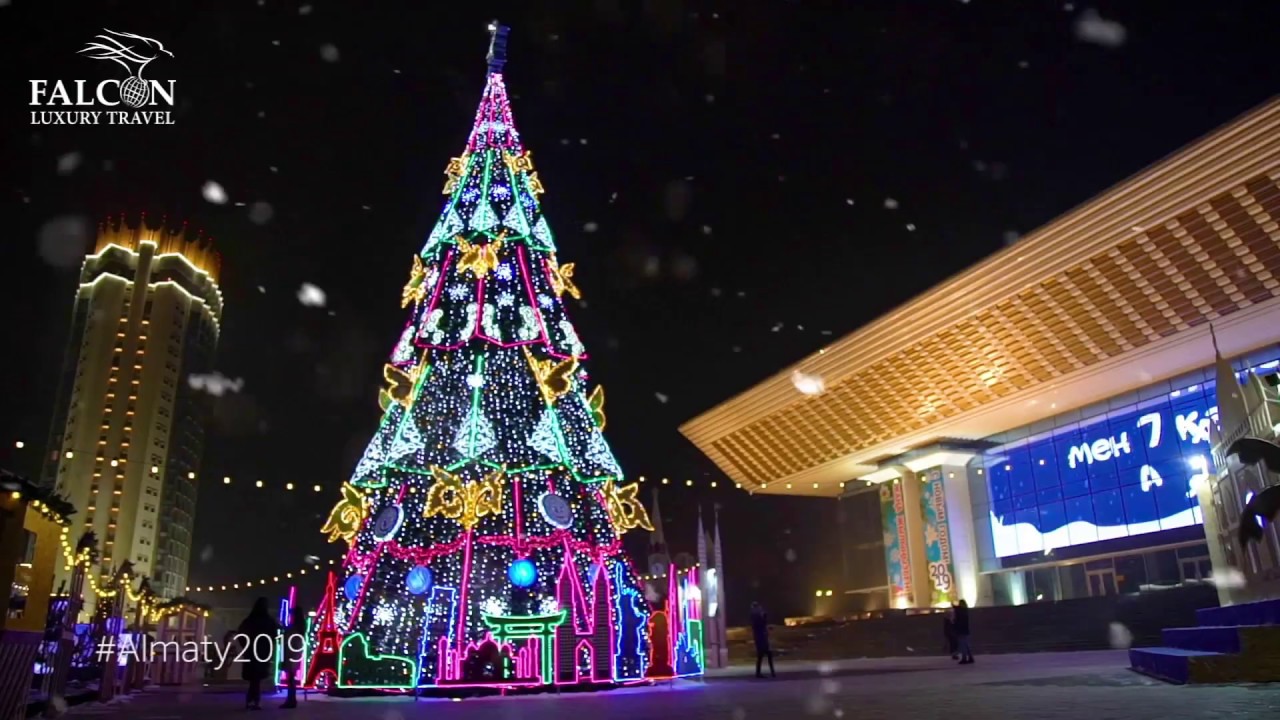 WINTER IN ALMATY - NEW YEAR HOLIDAYS - YouTube