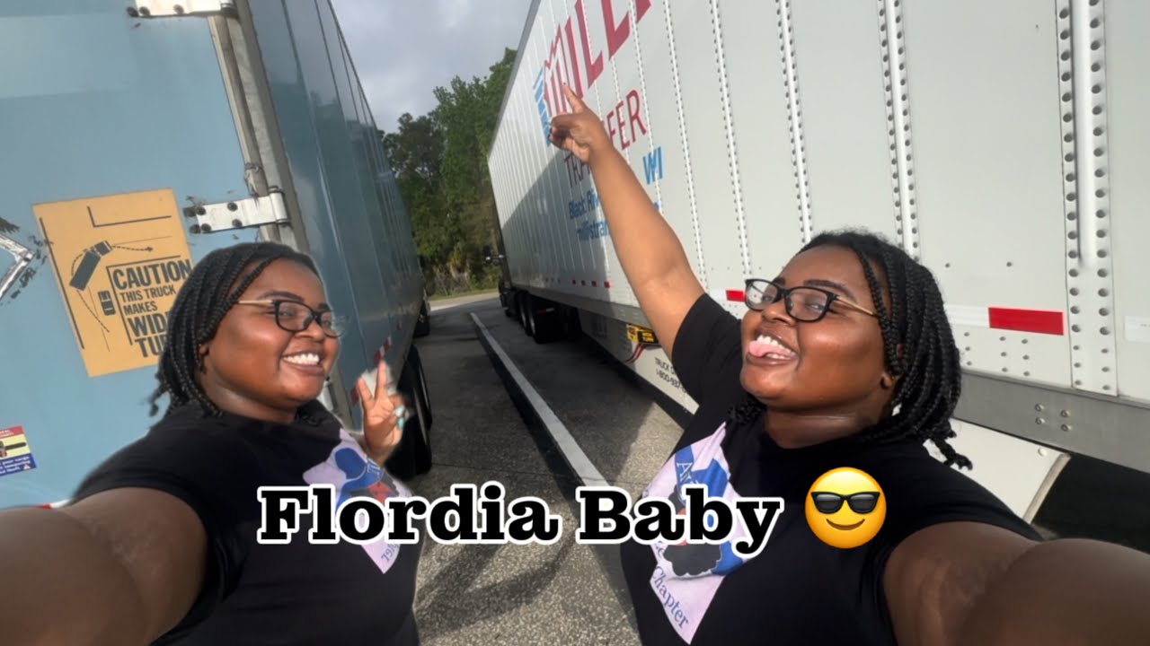 Over the Road Life as a Female Rookie Trucker: Trailer Issues - YouTube