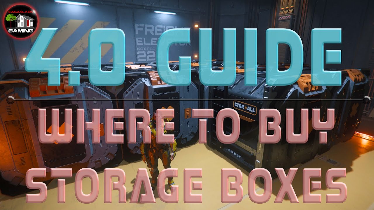 Star Citizen 4.0 Guide: Where to Buy Cargo Containers / Boxes - YouTube