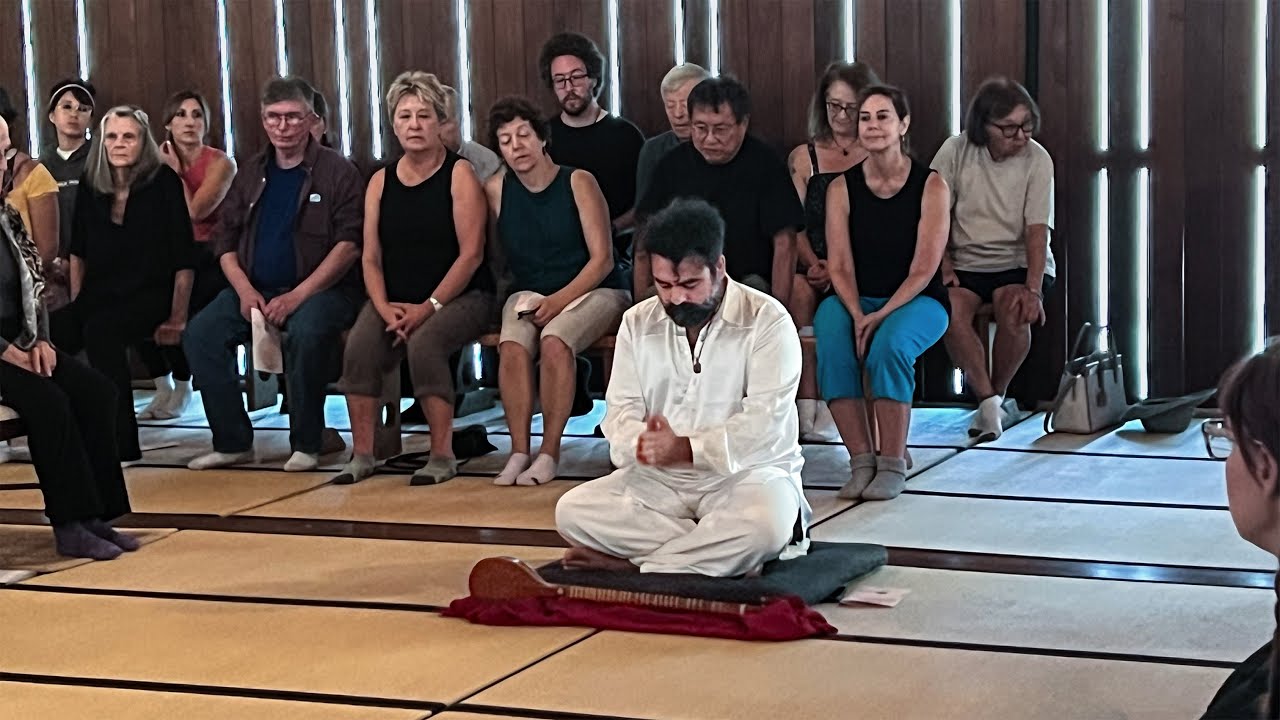 Fared Shafinury Performs at the Bodhi Manda Zen Center - YouTube
