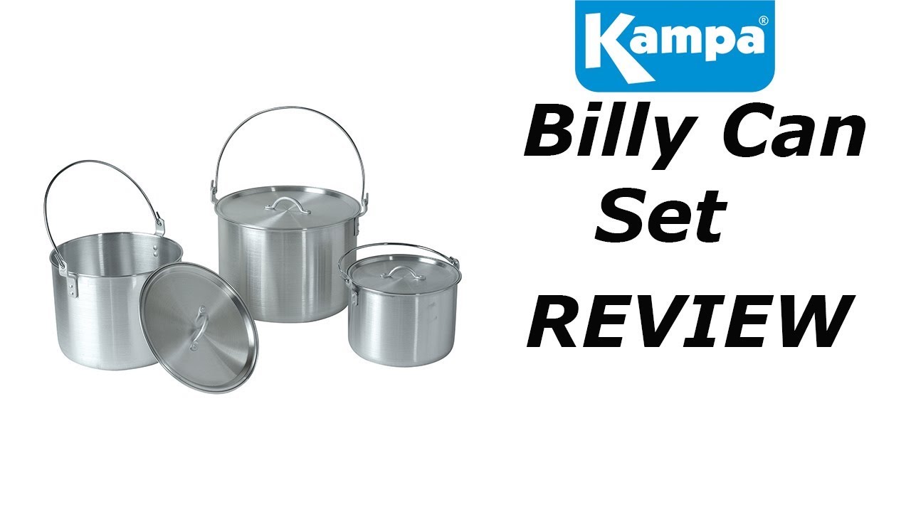 Kampa Billy Pan Set - YouTube