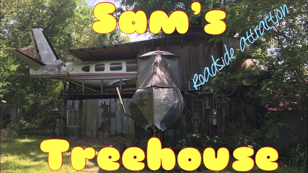 SAM’S TREEHOUSE - Georgia’s Coolest Treehouse - YouTube