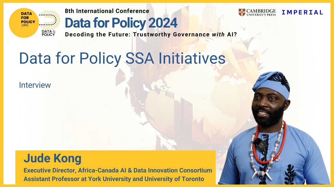 Scaling AI & Data Innovation Across Africa | Interview with Jude Kong ...