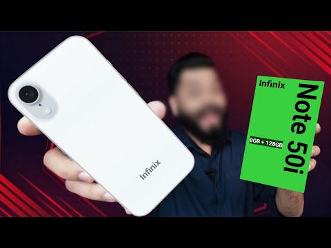 Infinix Note 50i 5G Unboxing, review & quick look - YouTube