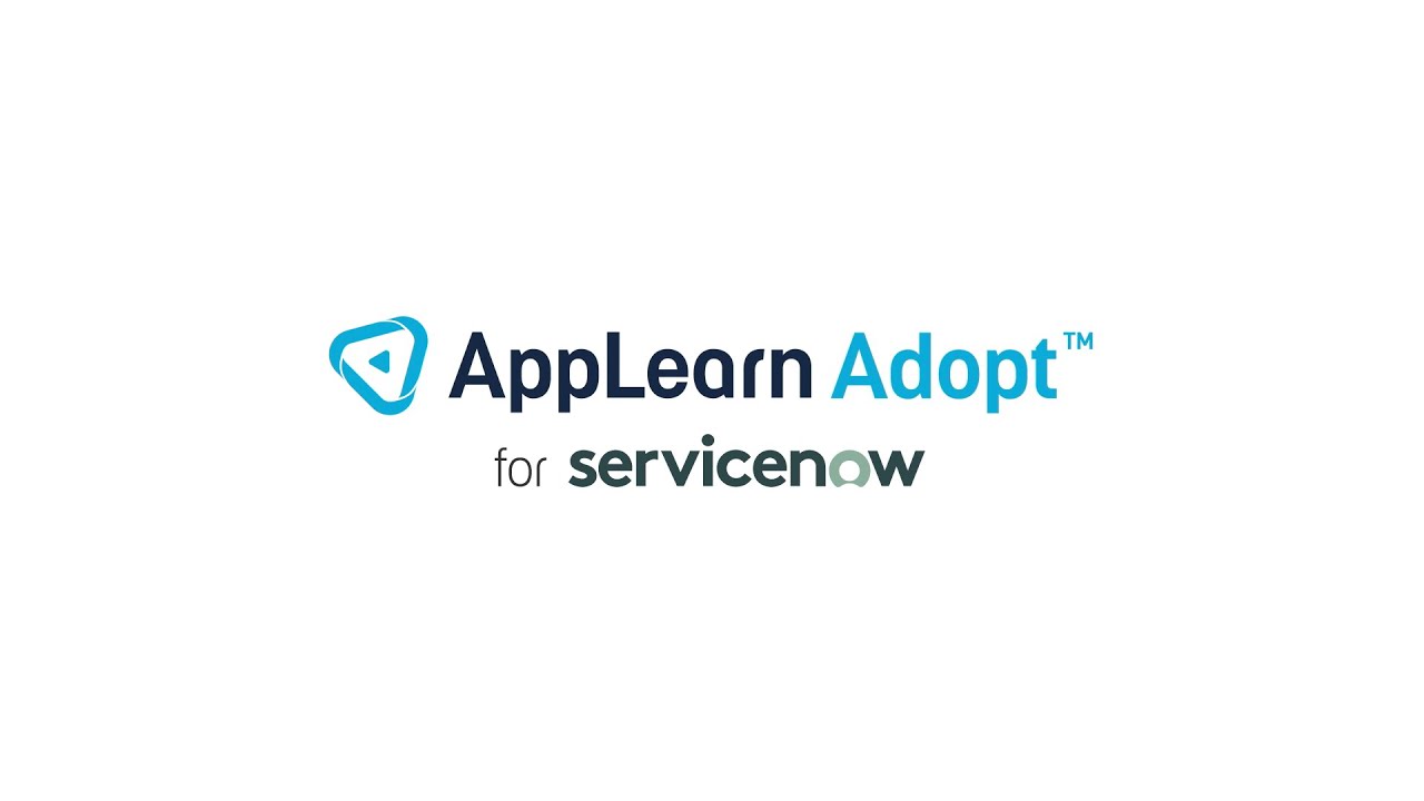 AppLearn Adopt for ServiceNow - YouTube