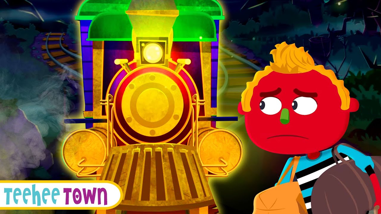 Halloween Haunted Train | NEW SONG | Halloween Adventure with Len and ...