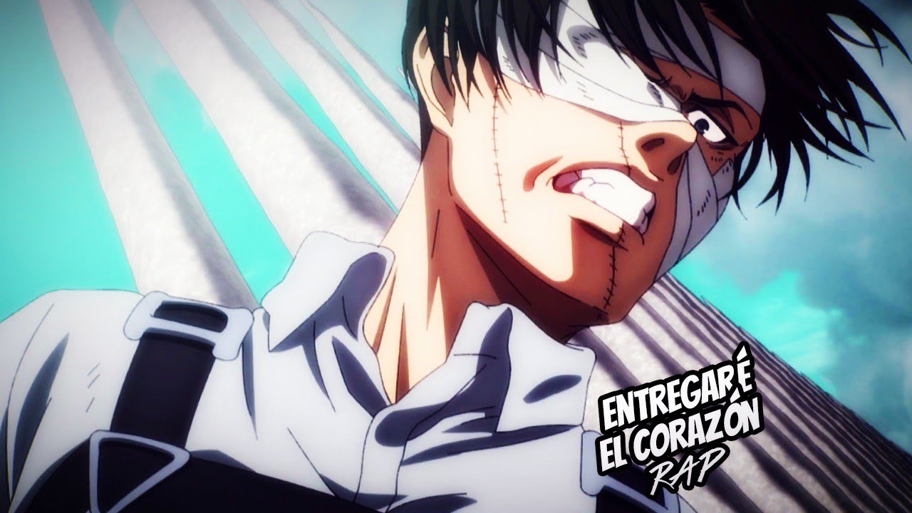 Rap de levi 🔥 Entregaré el corazón ⚔️ Shingeki No Kyojin Rock ...