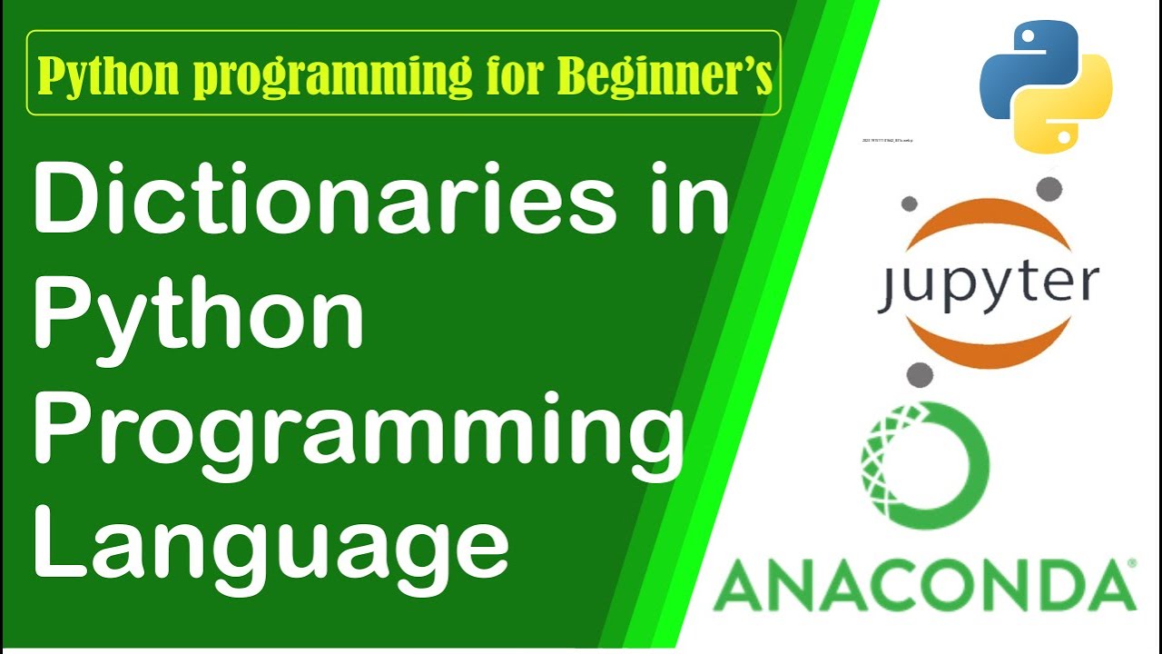 Dictionaries in Python Explained - YouTube