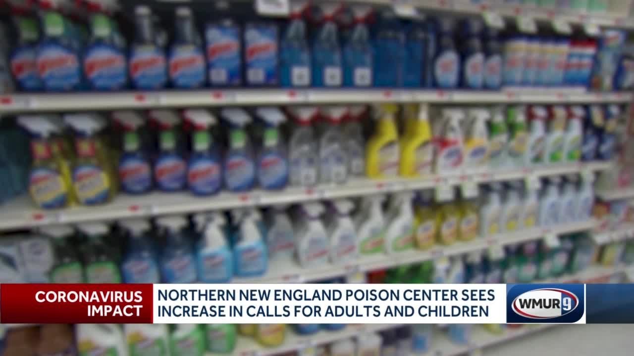 Poison control calls increase as people stay home, clean more - YouTube