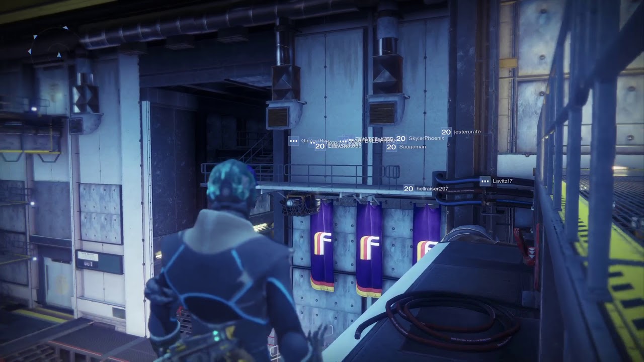 Destiny 2 Secret Room in Tower - YouTube
