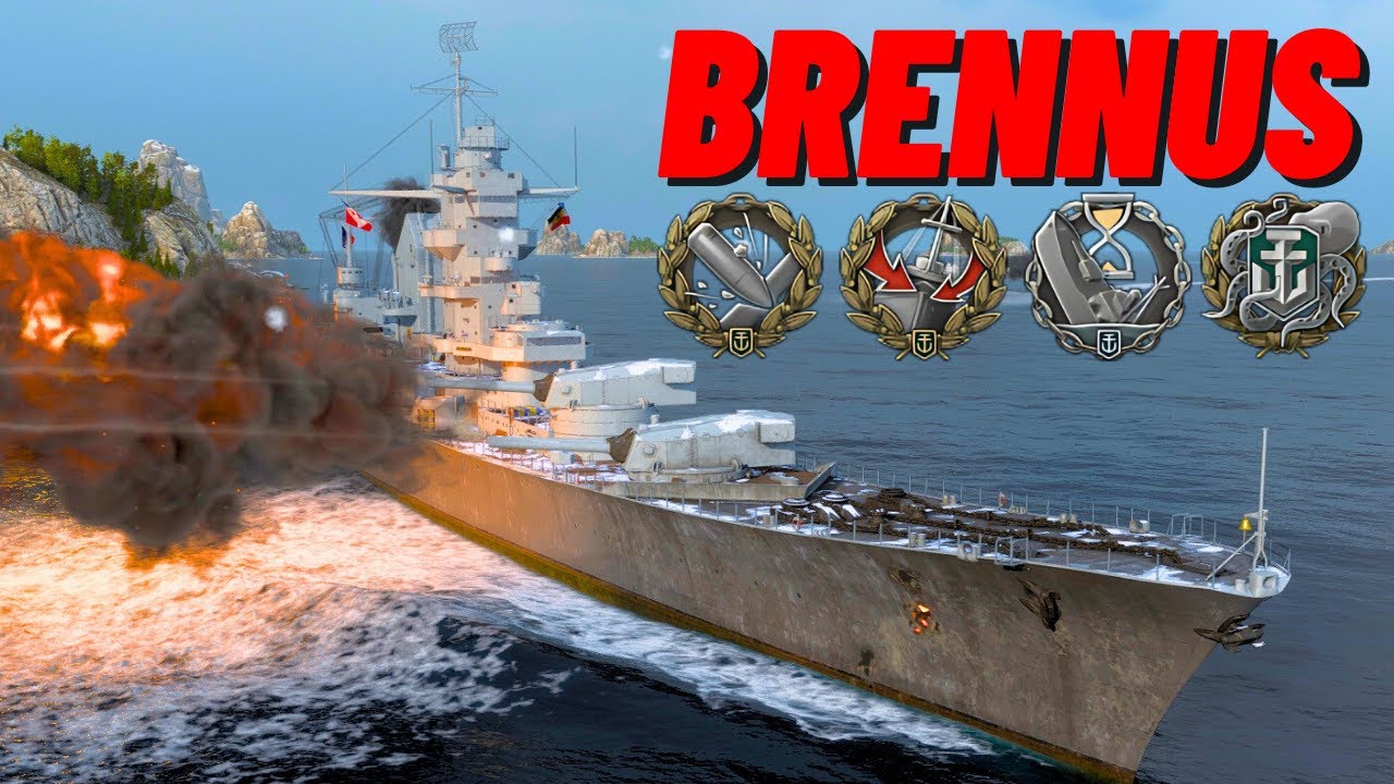 Brennus - Kraken with fast-loading 305mm guns - YouTube