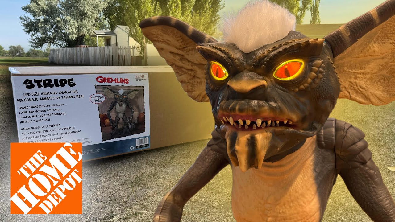 Home Depot - Stripe Unboxing/Setup | Halloween 2025 Gremlins ...