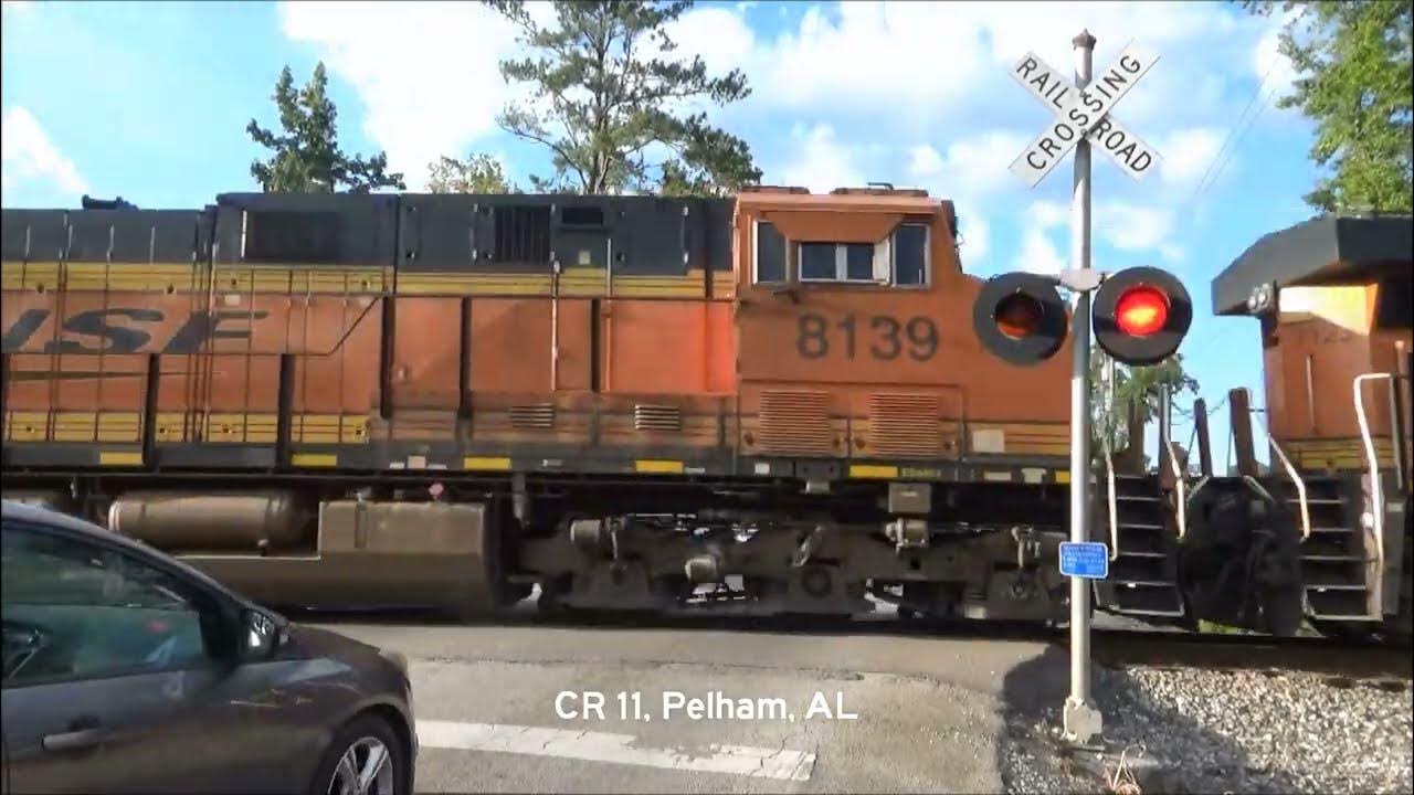 Railroad Crossings of the CSX Lineville Subdivision - YouTube