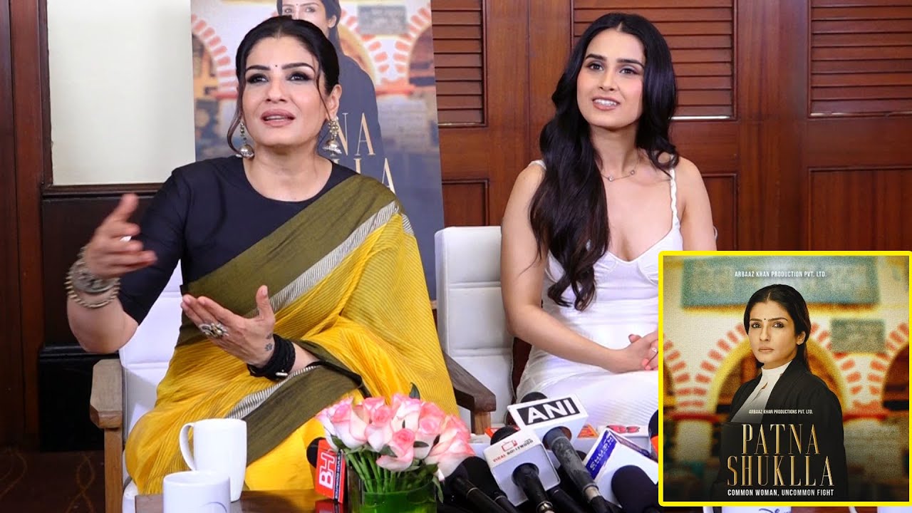 Raveena Tandon & Anushka Kaushik Interview For Upcoming Film Patna ...
