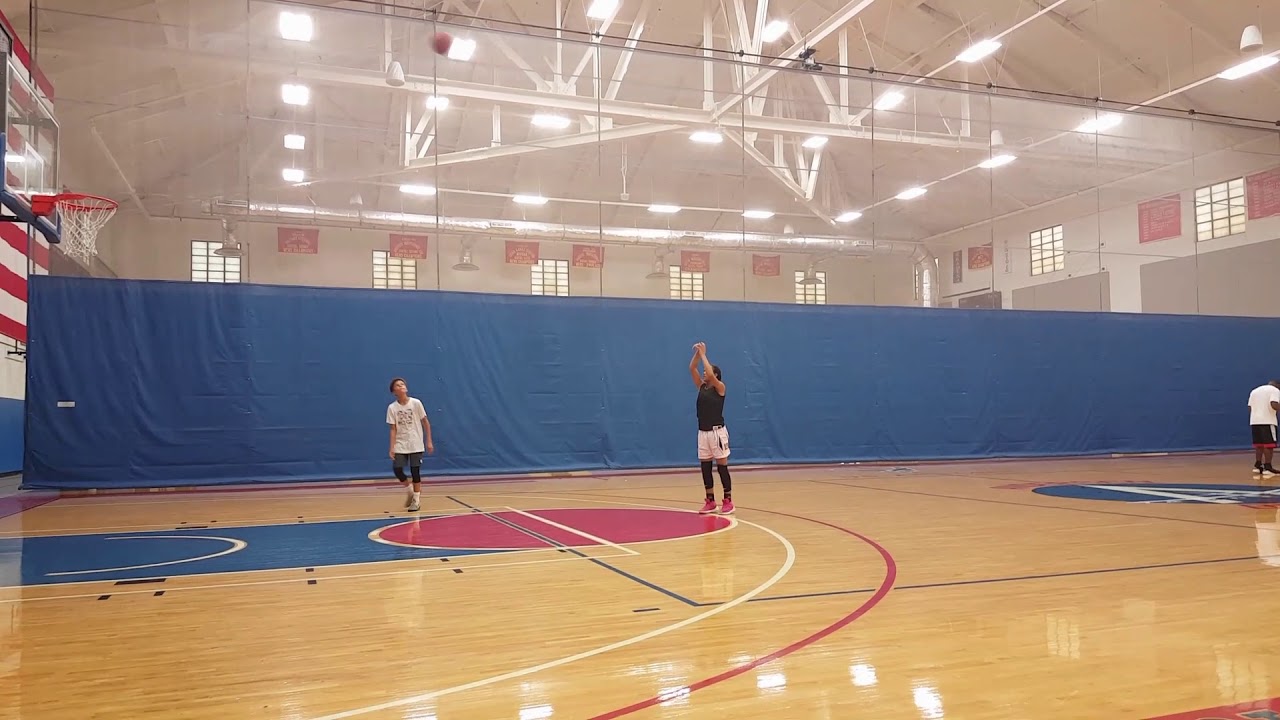 Taneea Henderson Working on some rhythm Shooting - YouTube