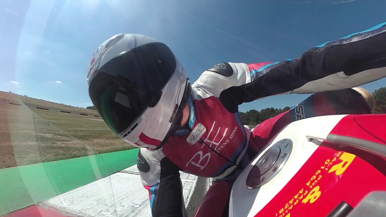 CRMC Wheatcroft trophy race on board Ant Hart's Yamaha TZ350 - YouTube