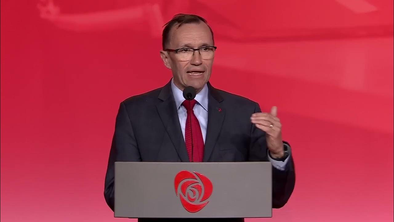 Espen Barth Eide | Arbeiderpartiets landsmøte 2023 - YouTube