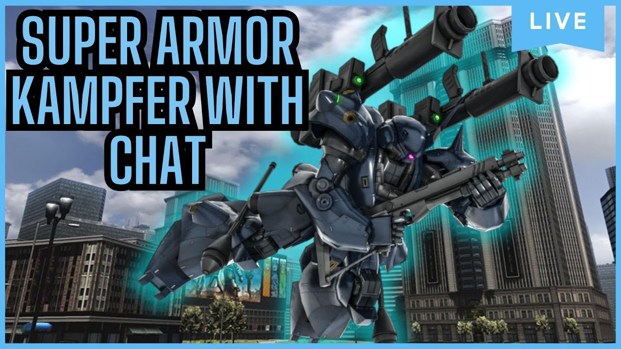 GBO2 Super Armor Kampfer and talking with chat - YouTube